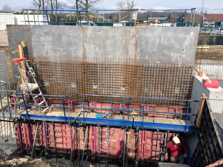 Ferraillage, murs en béton armé - Maçonnerie Nombret, entreprise de ...